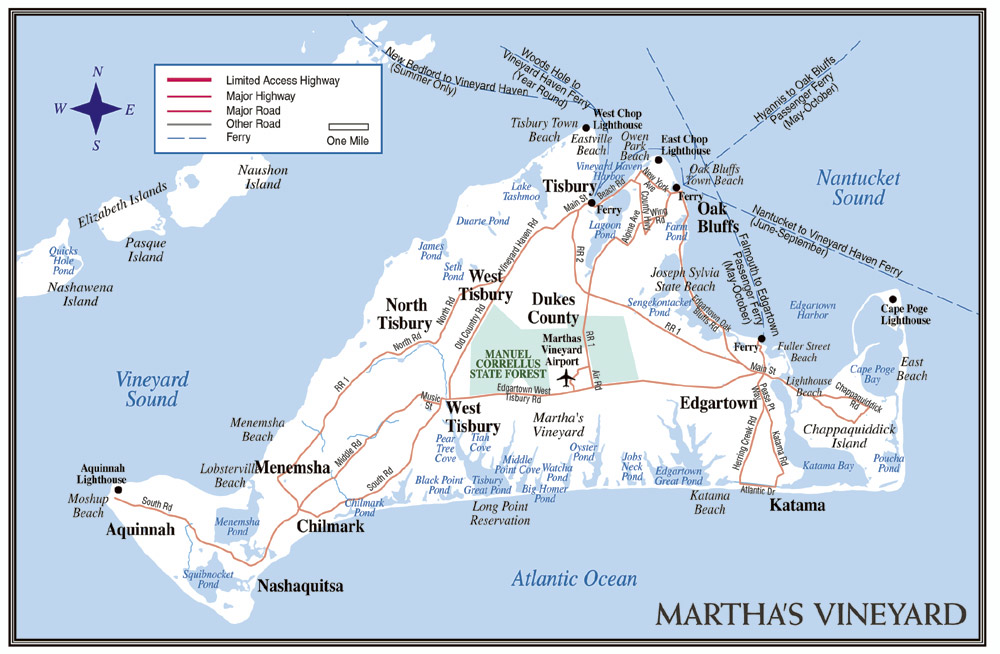 How Big Is Martha's Vineyard?